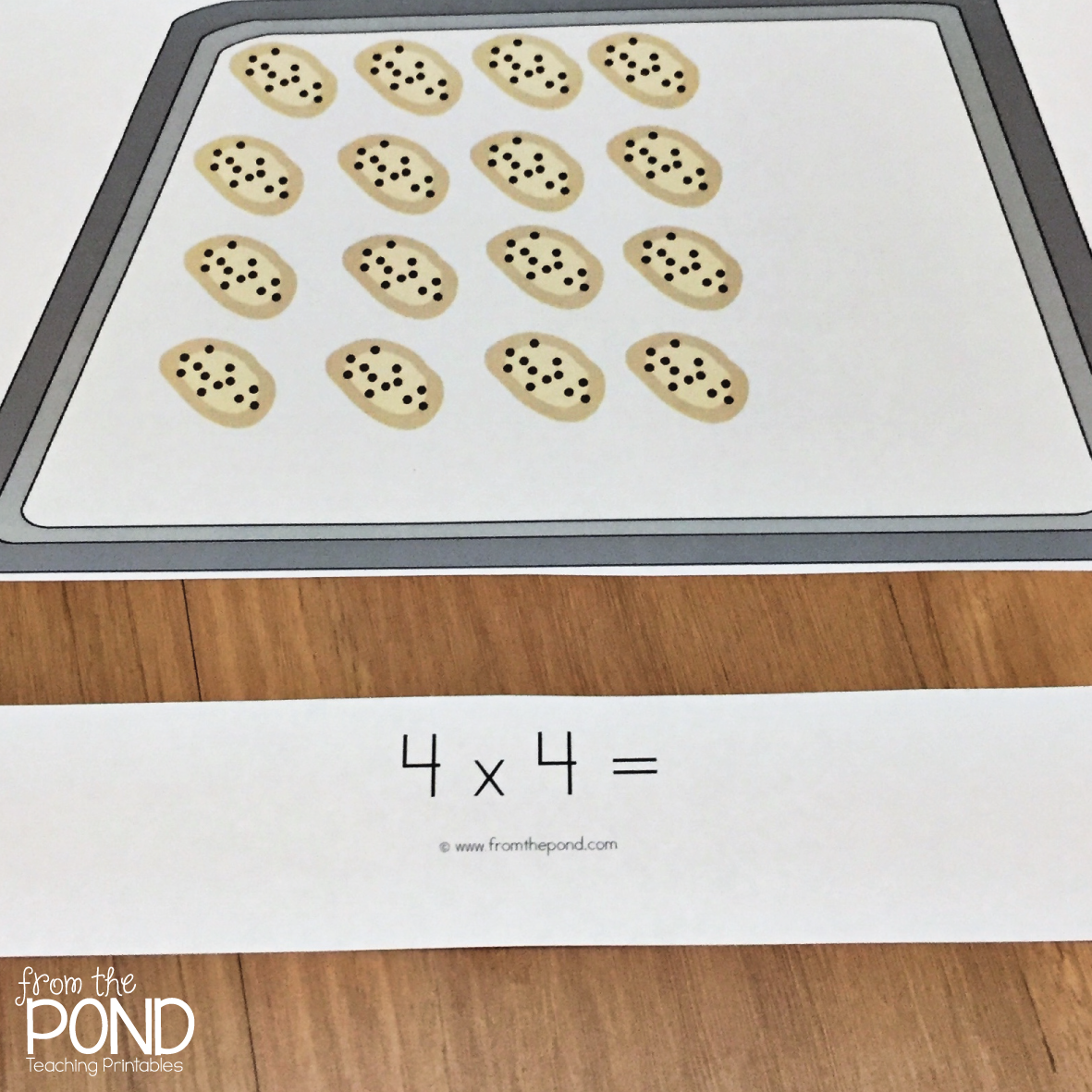 Multiplication Cookie Trays {A Throwback Thursday Post} | Frog Spot