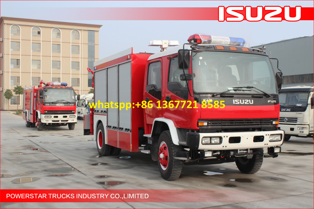 ISUZU Fire Trucks, ISUZU Fuel/Water Tanker Trucks, Isuzu Road Sweeper ...