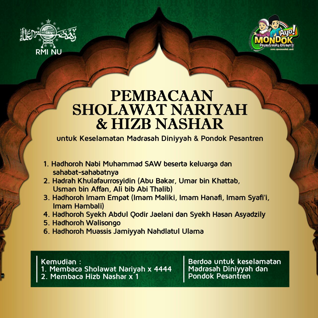 Download Hizb Nashar & Shalawat Nariyah