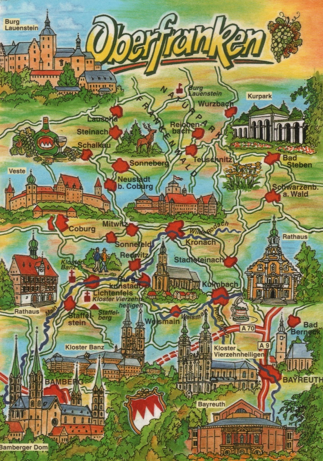 Postcard Anthology: Germany: Maps