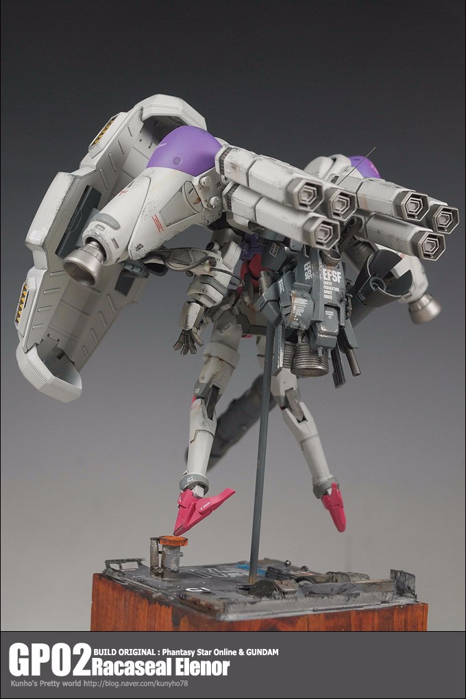 GUNDAM GUY: Gundam GP02 Physalis [Racaseal Elenor] - Custom Build