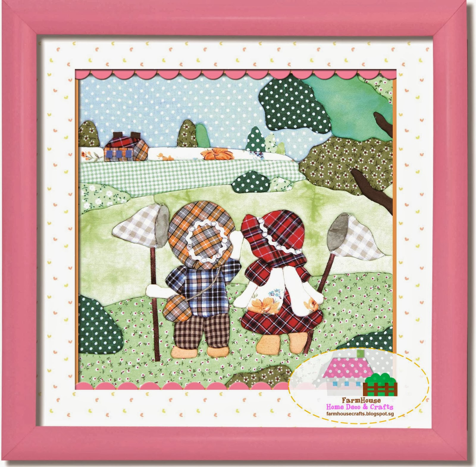 FarmHouse Crafts: DIY Patchwork: Cartoon Series