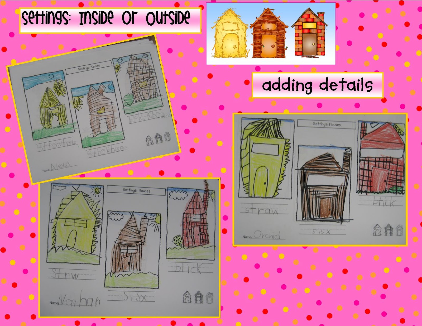 Kindergarten Crayons: Loving That Big Bad Wolf! Writing In Our Room