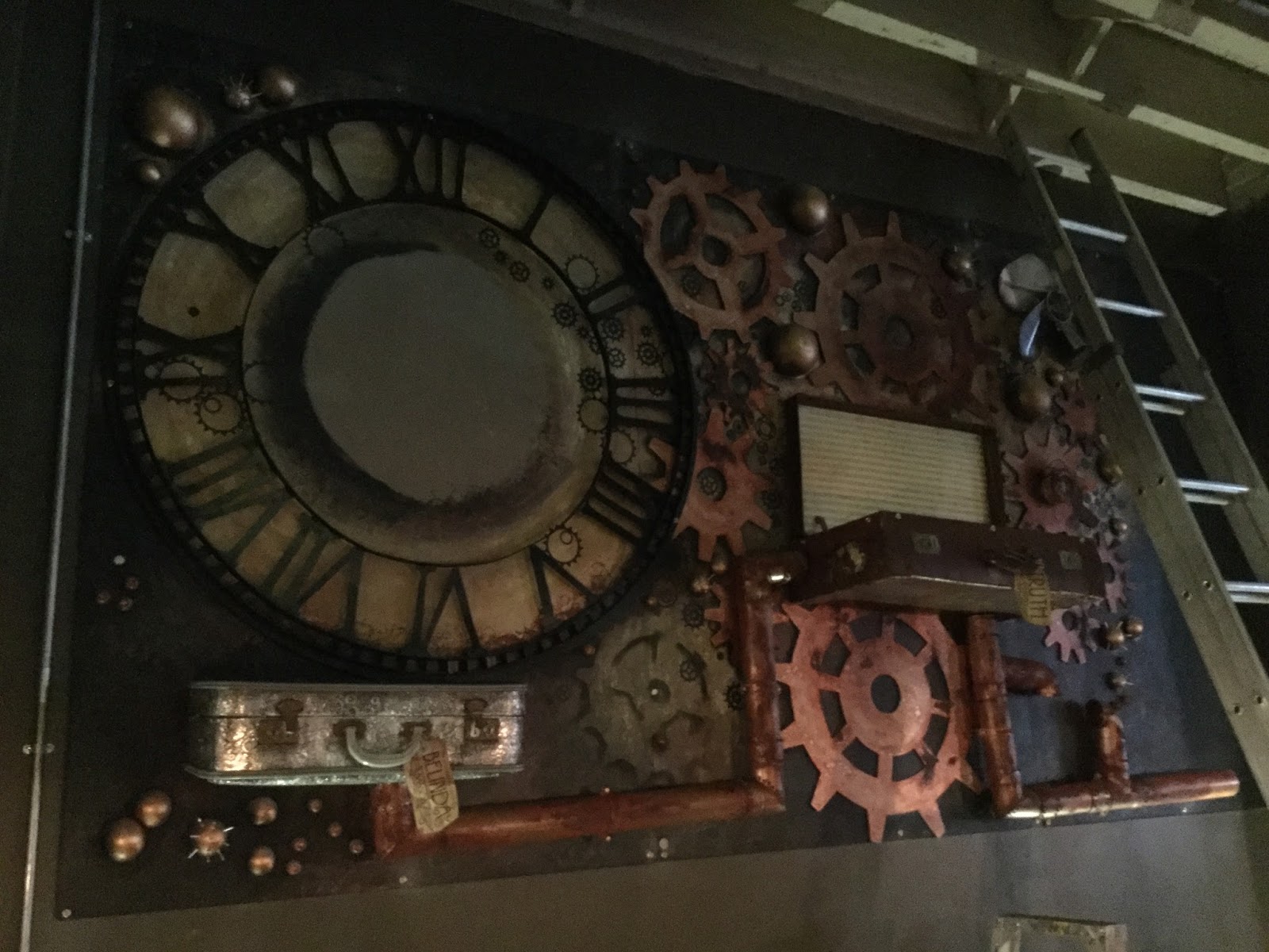 Bella's Creative Space: Steampunk Time Travel Art Installation at Truth ...