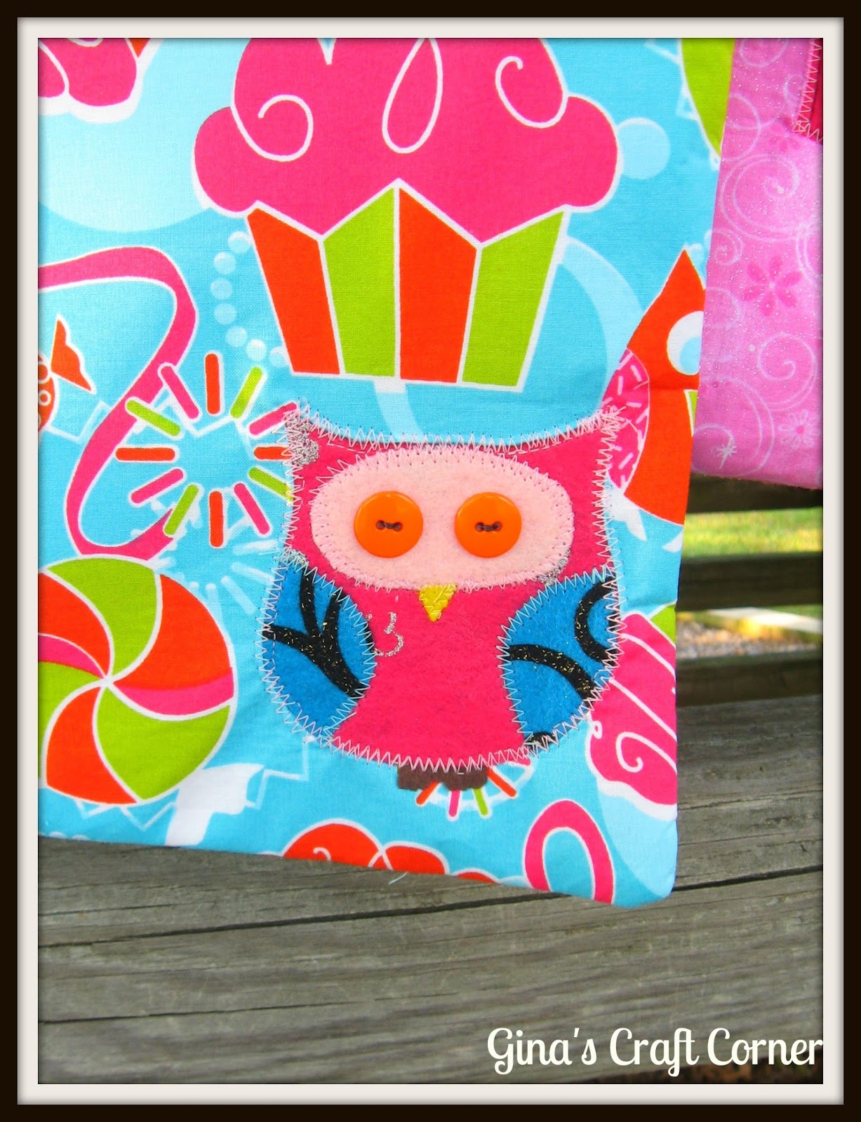 Appliqued Crossover Bag for Kids