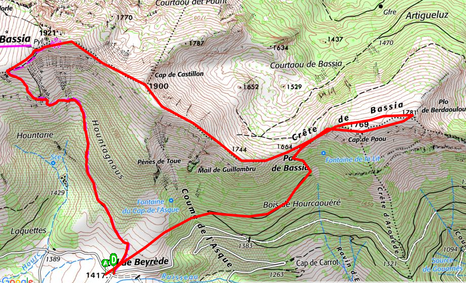Montagne Passion Trail : Les crêtes de Bassia.