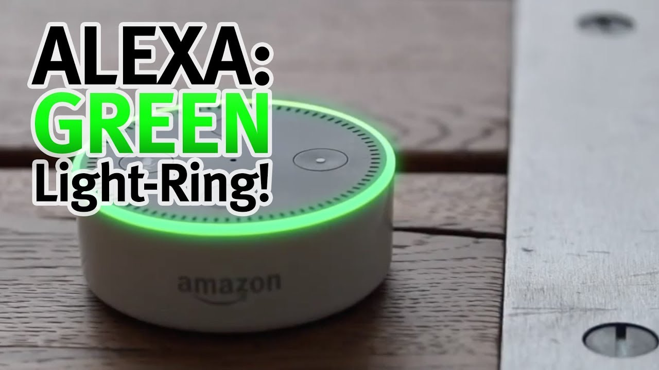 Perché Alexa si illumina di verde?