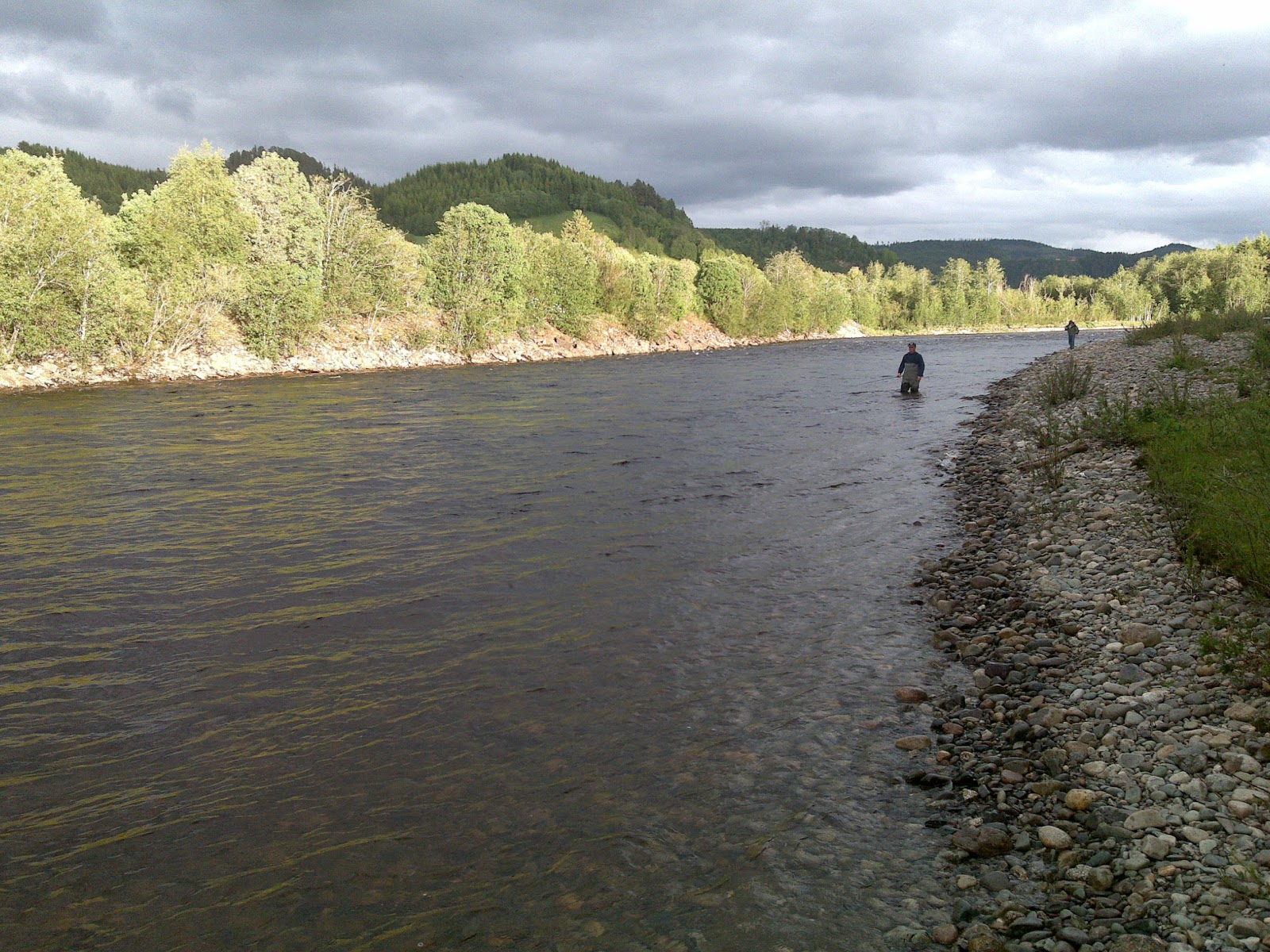 ORKLA RIVER LODGE Salmonfishing Norway: -FISHING