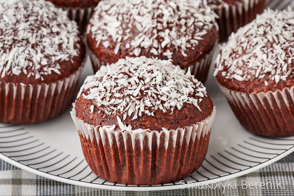 Muffiny czekoladowo-kokosowe | Smakołyki Bereniki