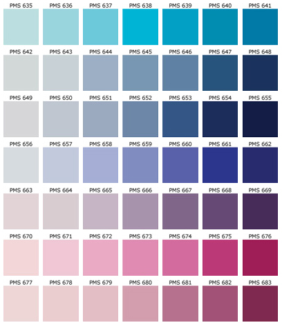 Pantone color chart, Color names chart, Color palette challenge