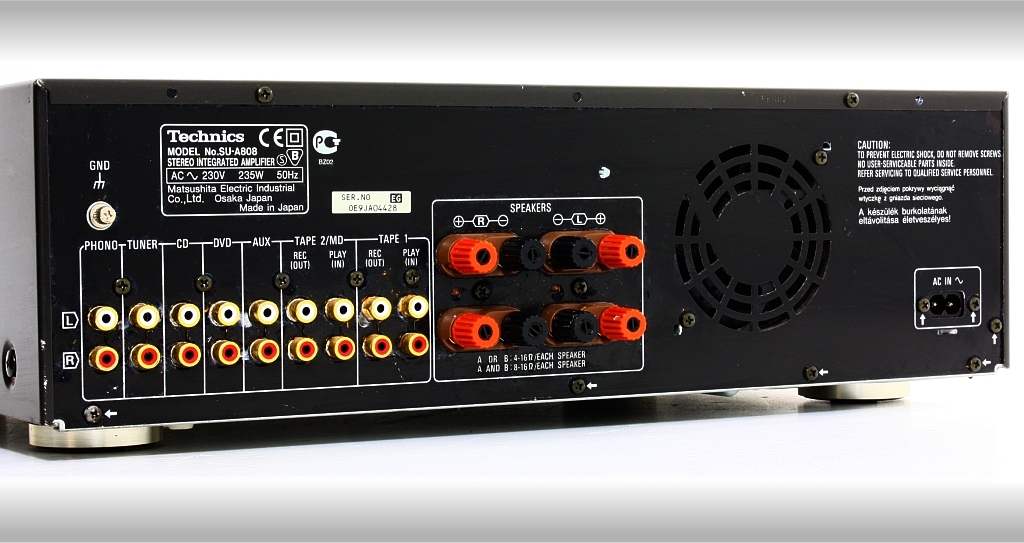 Technics SU-A808 - Integrated Amplifier | AudioBaza