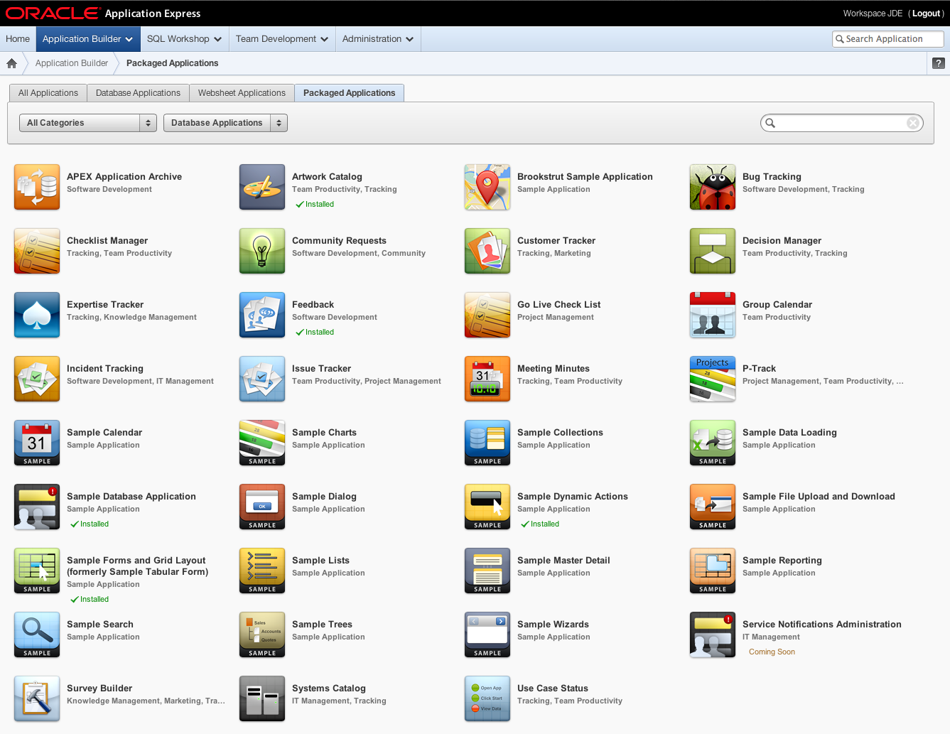 Oracle Database Development Tools Oddt Apex 422 Released
