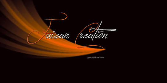 Faizan creation logo by Gaurav