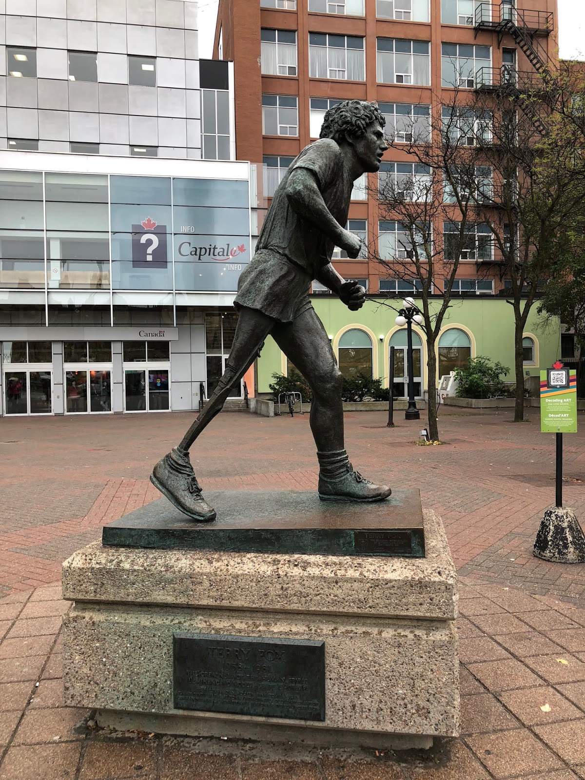 Terry Fox Statue