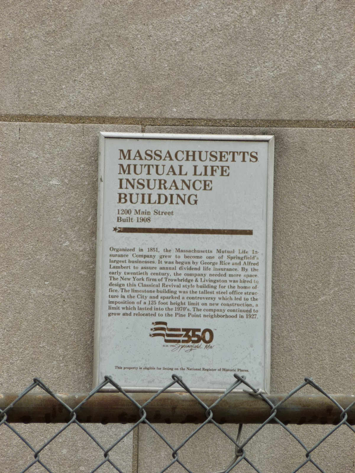 Photo-ops: NRHP: Massachusetts Mutual Life Insurance Building ...