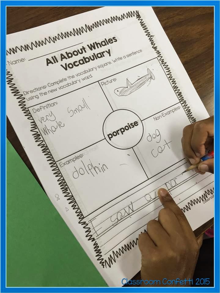 Whales Whales Whales - Classroom Confetti