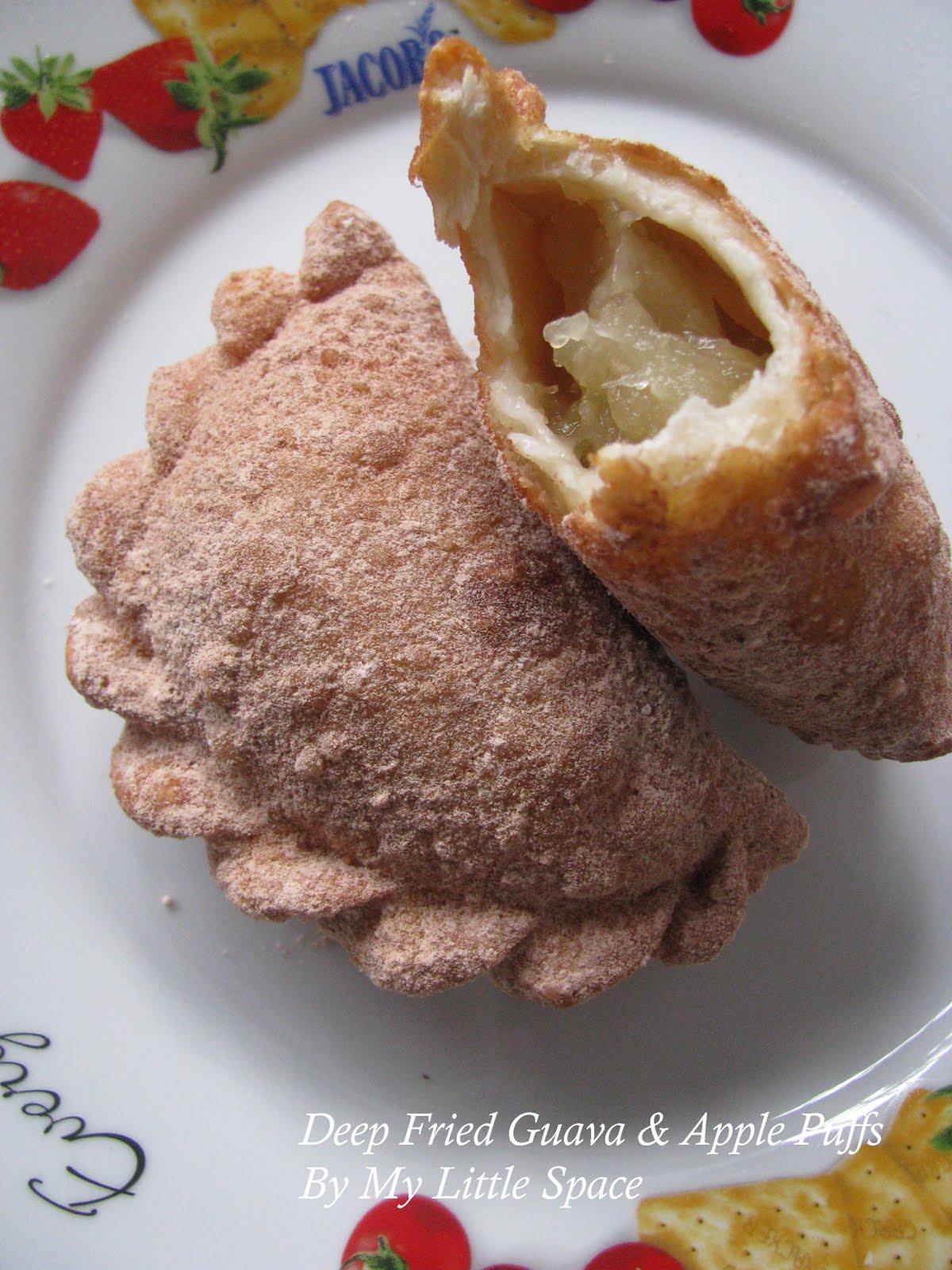 Deep Fried Guava & Apple Jam Puffs