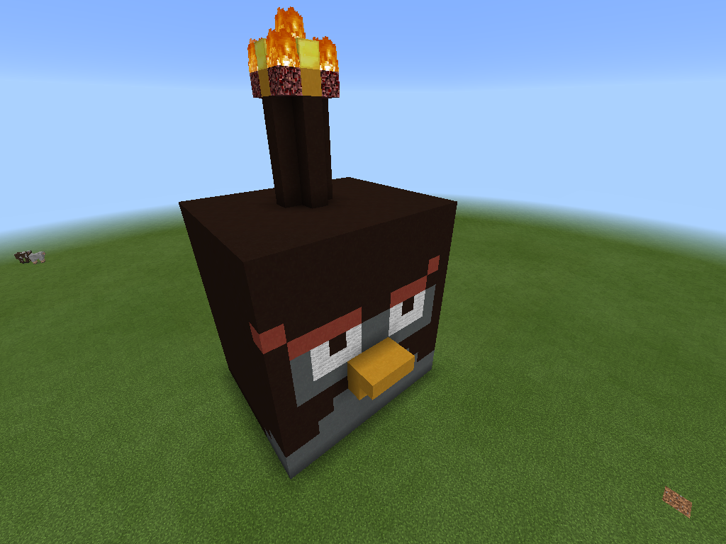 Minecraft Pocket Edition 0.15.0 Builds: Angry Birds- Bomb Bird and ...