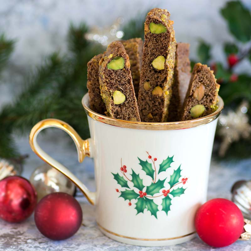 Savoring Time in the Kitchen: Double Chocolate Pistachio Biscotti