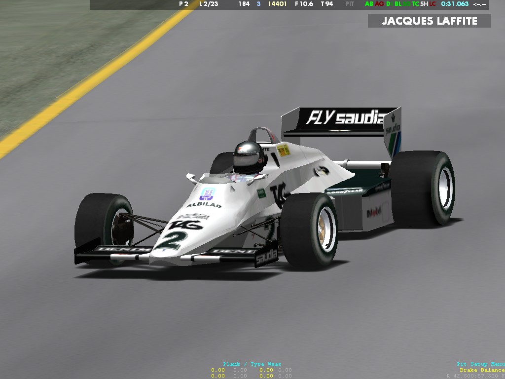 Fórmula-1 e GP4: Screenshots do GP4