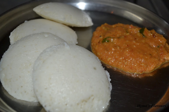 Hyma's Flavours: Poha(flaked rice)-Oats-Sago(tapioca) Idli for Blog hop