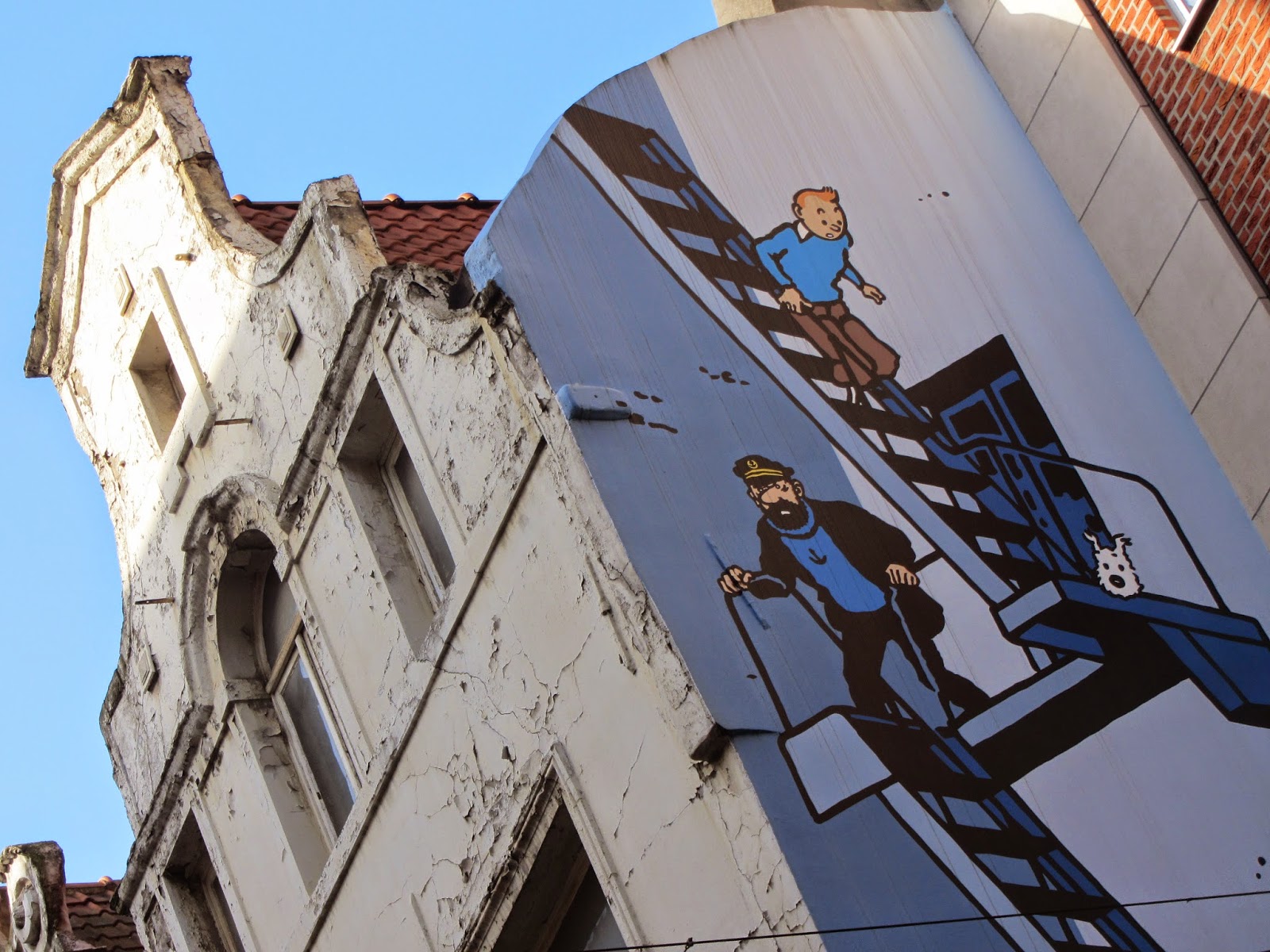 Ham Life: The Comic Strip Walk in Brussels is brilliant