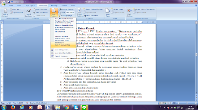 Langkah-langkah Membuat Body Note