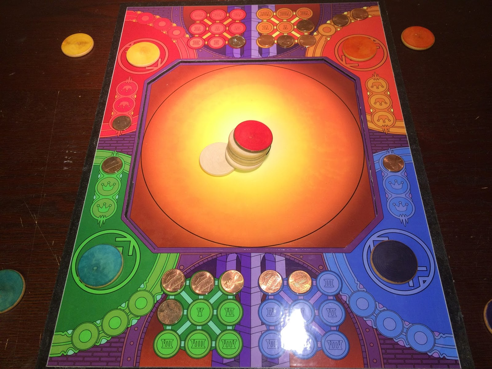 the Portfolio of Edward McCreary: Board game: Dragon's Gold