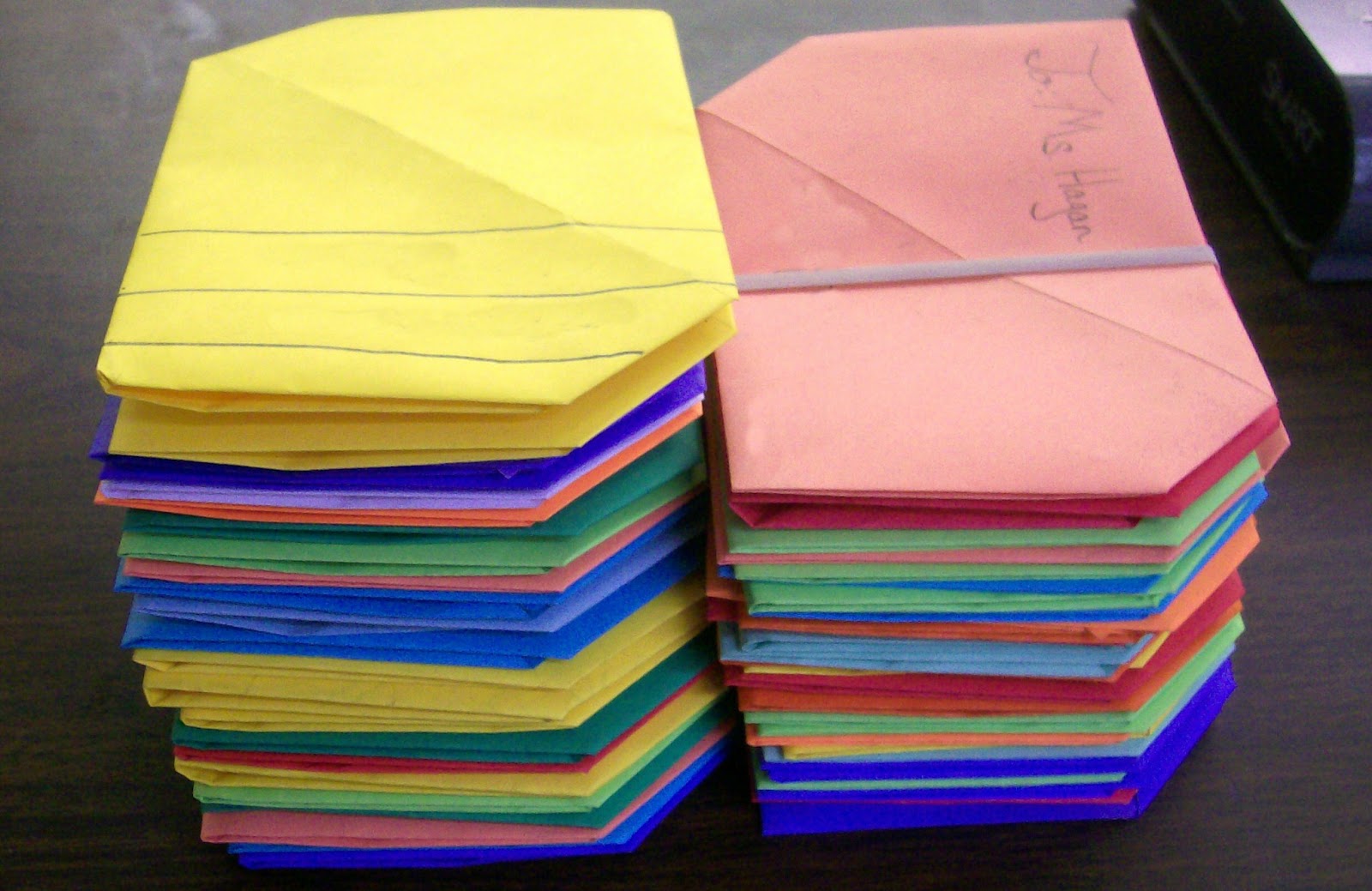 Math Love The Origami Letter Project Math Love The Origami Letter Project