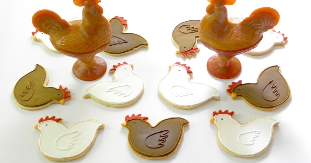 Barnyard Chicken Cookies