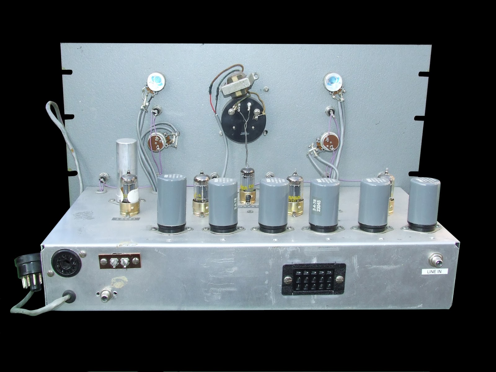 Vintage Audio Workshop: RCA Custom Tube Mic Pre-Amp & 7 Input Mixer
