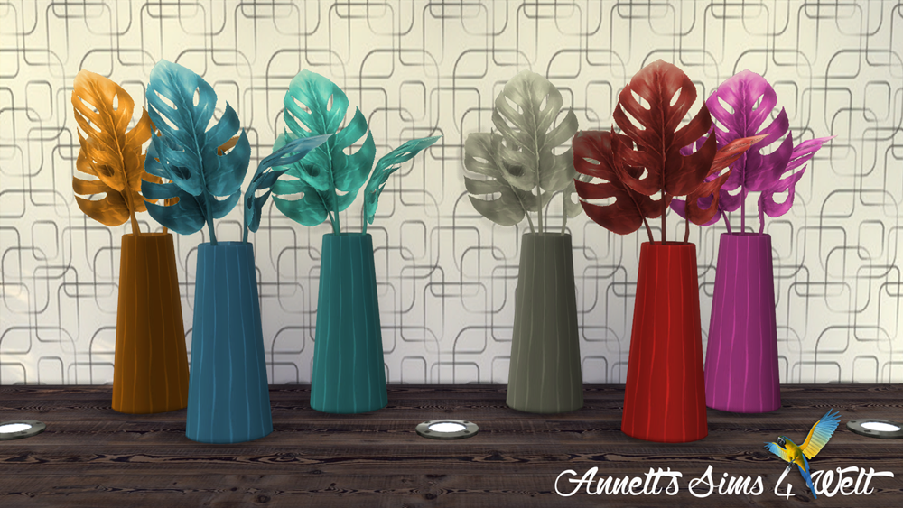 Annett's Sims 4 Welt: TS3 Palm Vase - Conversion & Recolors