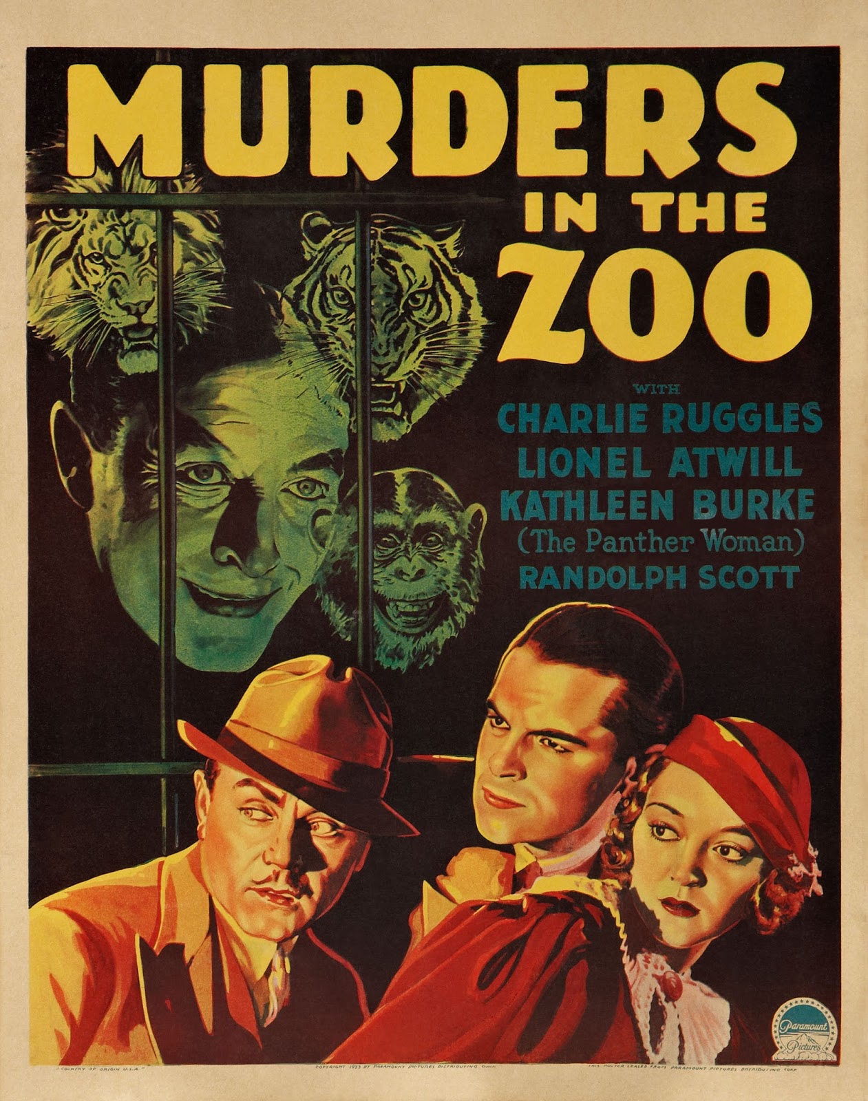 Quick Horror Movie Reviews: MURDERS IN THE ZOO