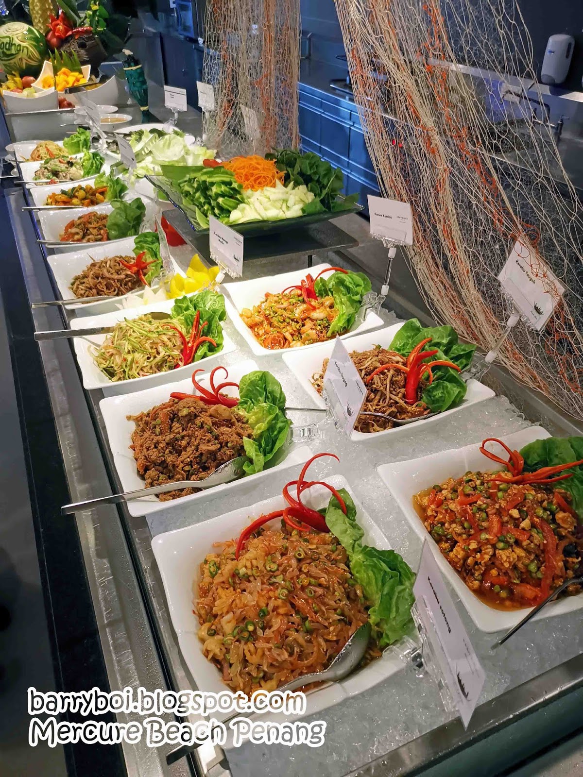 Buffet Dinner at Mercure Beach Penang