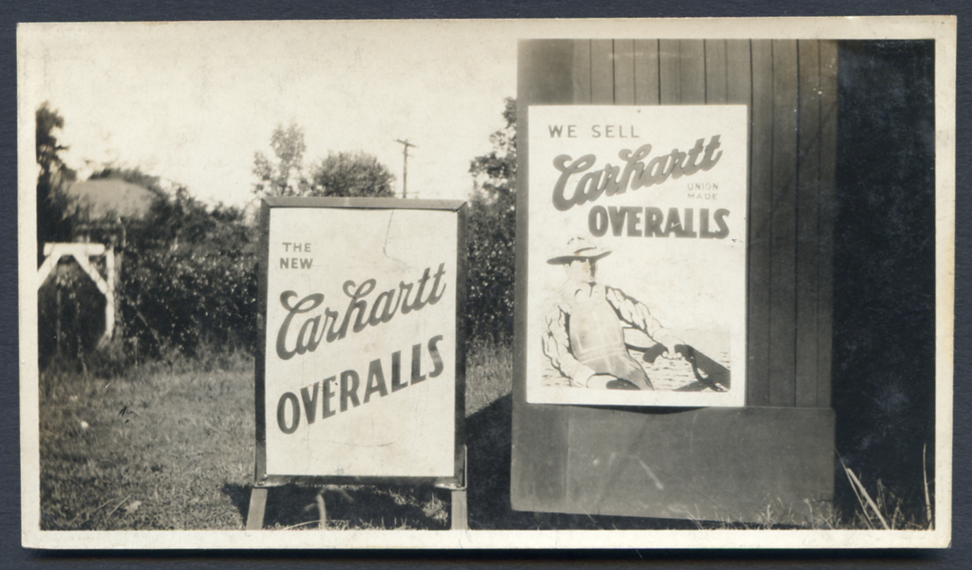Union-Made: Roadside Carhartt Overalls Signs