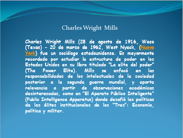 historia de la sociologia: unidad 5 sintesis