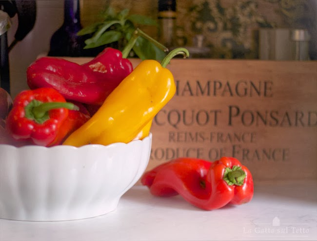 Peperoni alla Bagna Cauda | La gatta sul tetto