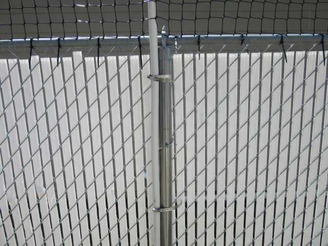 Cat Fence made from pvc pipe: PVC posts/ skeleton of fence