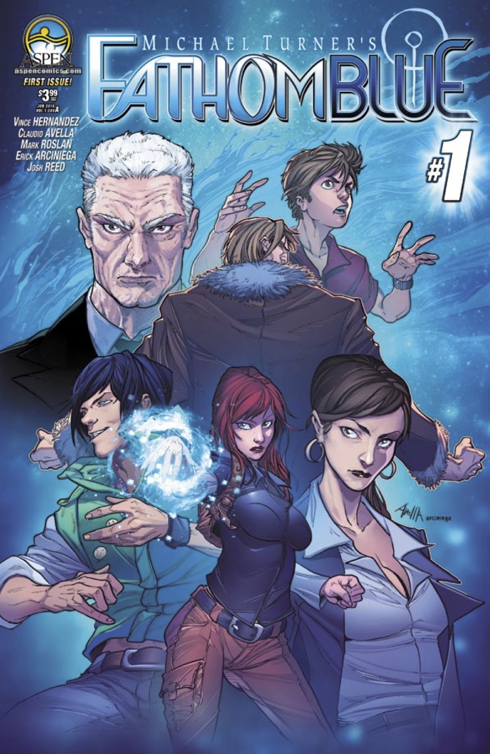 Chuck's Comic of the Day: Fathom Blue #1