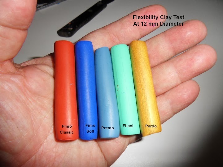 Garie's Polymer Clay Shop: Testing Polymer Clay Flexibility At 12 mm ...