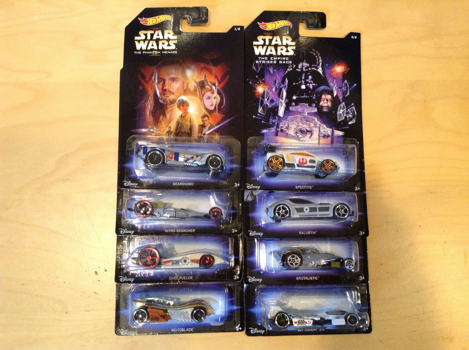 JULIAN'S HOT WHEELS BLOG: 2014 Star Wars Series (Walmart Exclusive)