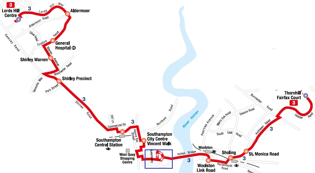 Southampton Bus Update: First changes: Focus on Thornhill & Sholing ...