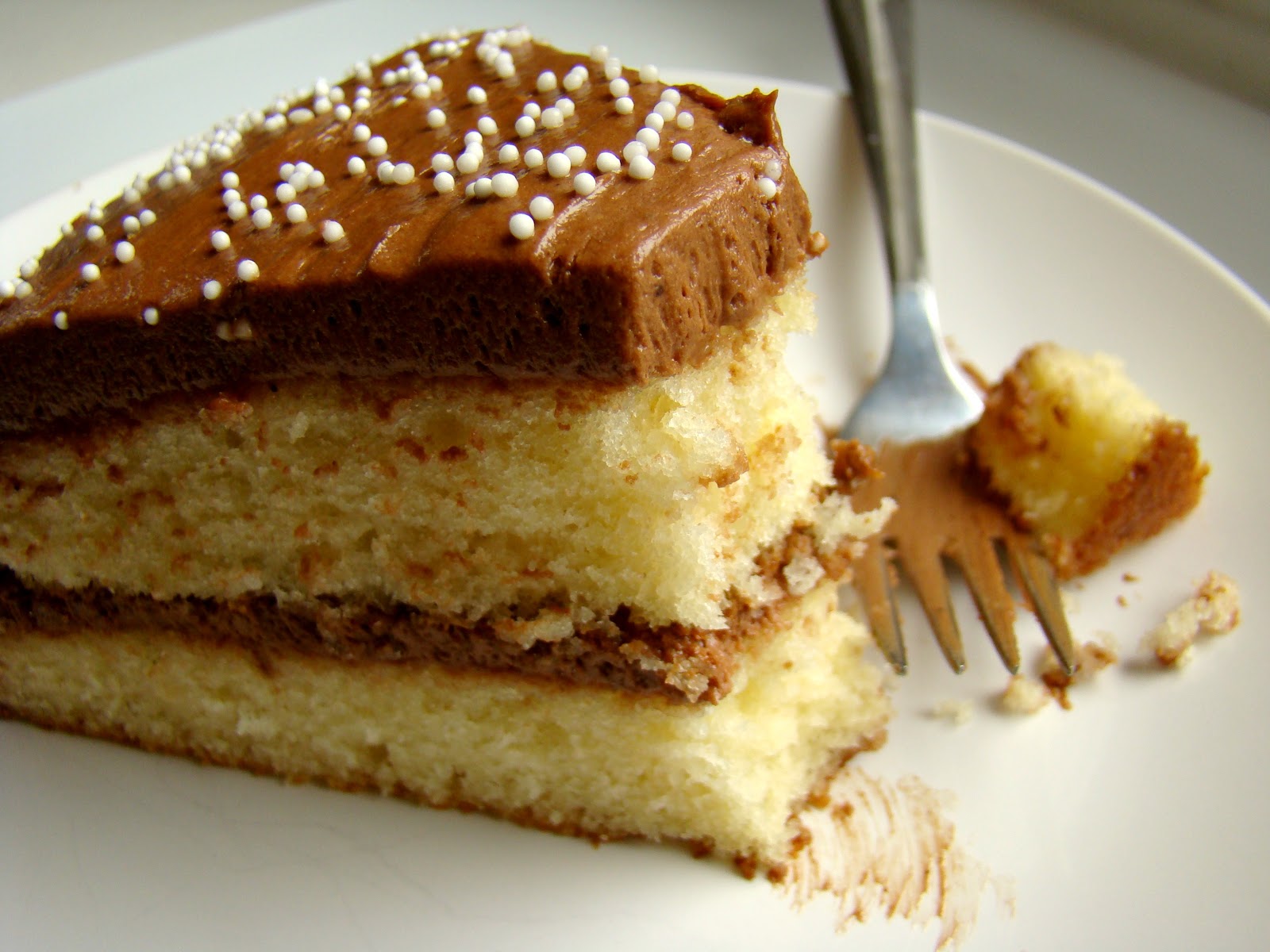 Classic birthday cake