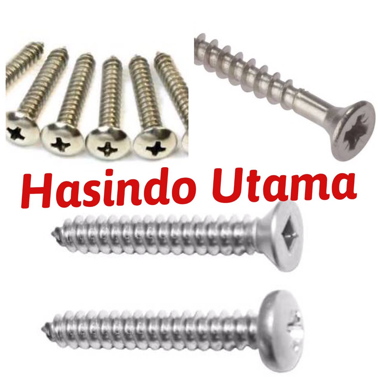 Jual Sekrup (Screw) dan Baut (Bolt) Stainless.