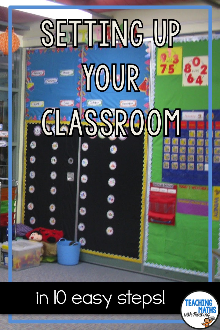10 Steps to Setting Up Your Classroom For the New Year - Mathful Learners