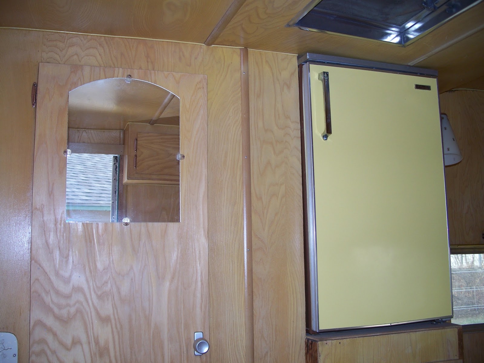 High Prairie Farmgirl: Inside the 1963 Aloha Trailer - Before Photos