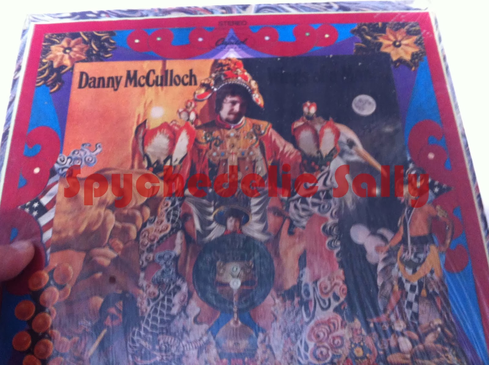 Spychedelic Sally: Danny McCulloch ‎– Wings Of A Man 1969 (Capitol)