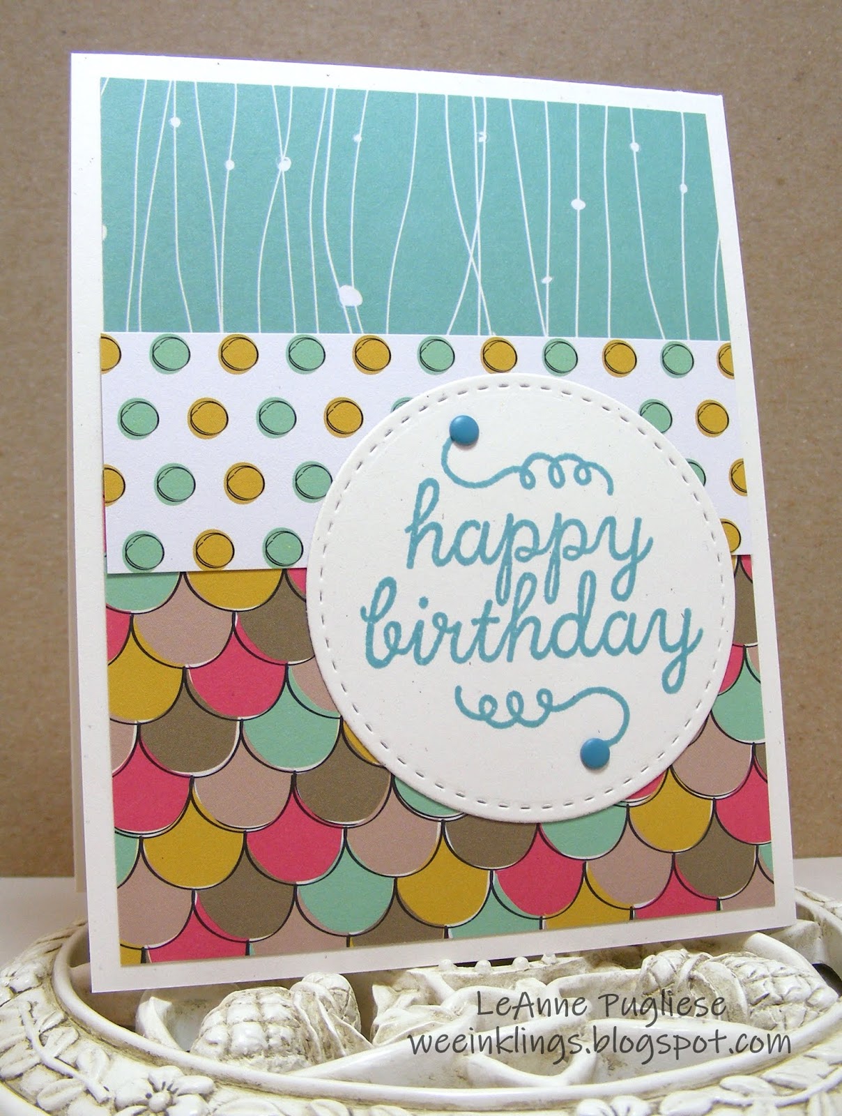 wee inklings: CTS282 Simple Birthday Cards