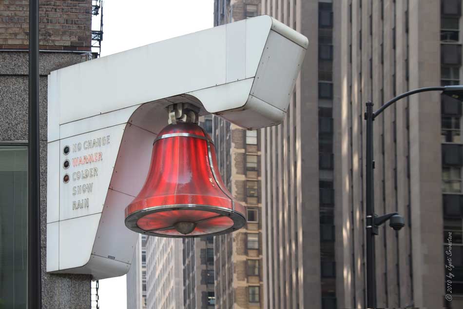 Public Art in Chicago: Loop: The Weather Bell Corner
