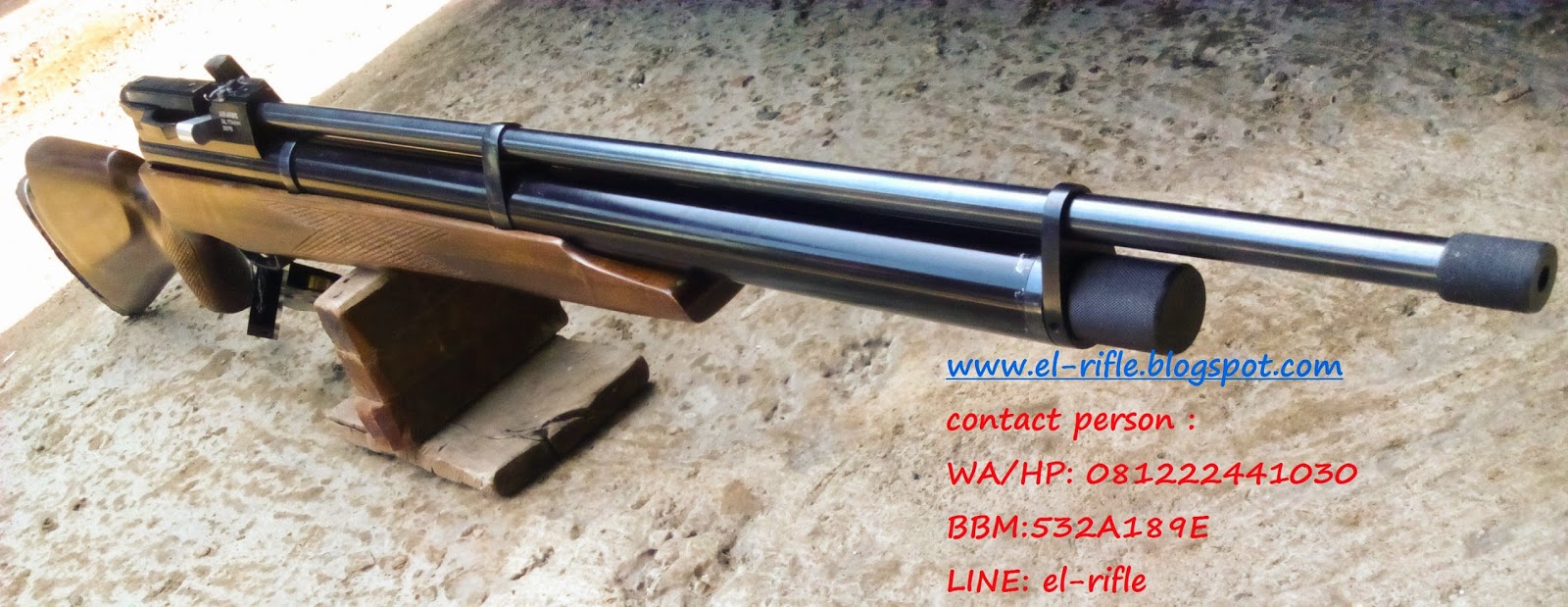 MODEL SENAPAN ANGIN: Senapan pcp AirArm S410 Dural